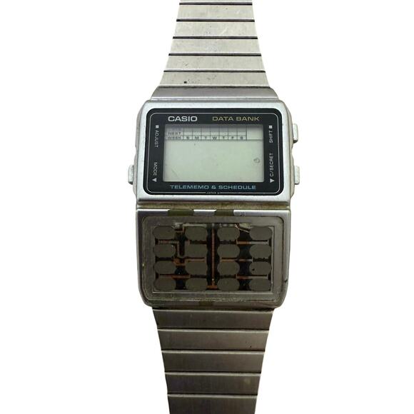 Casio | Accessories | Casio Databank Dbc6 Silver Mens Watch Digital ...